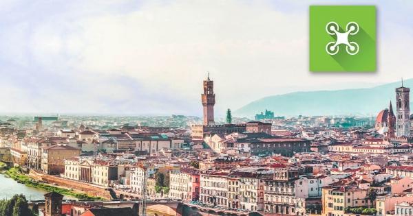 Riprese aeree con drone a Firenze con professionisti ENAC